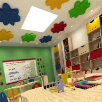 China Easy self adhesive fire retardant sound reflecting panel fireproof acoustic panel for school decoration for sale