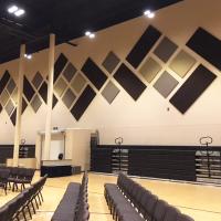 China Fire Retardant Sound Insulation PET Acoustic Panels 15mm Thickness for sale