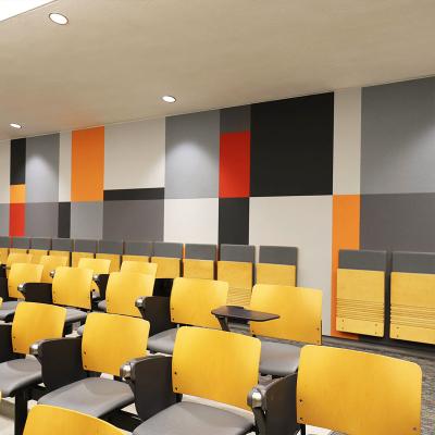 China Fire Retardant Sound Insulation PET Acoustic Panels 15mm Thickness for sale