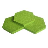 China High Absorption Sound Absorbing Panels 100% PET for sale
