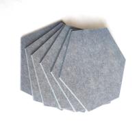 China High Absorption Sound Absorbing Panels 100% PET for sale