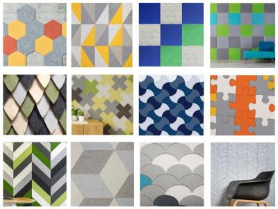 China School 12mm Acoustic Absorption Panels Customized Thickness for sale