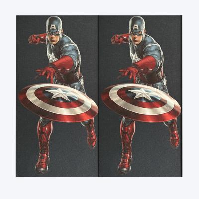 China Polyester PET Acoustic Sound Proof Wpc Wall Panels With Logo Printing for sale