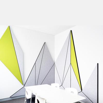 China Polyester Fiber Interior Acoustic Wall Panels For Decorate for sale