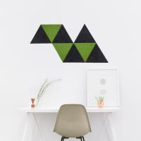 China Interior Decoration Geometric Sound Absorbing Panels Light Weight for sale