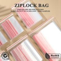 China Food Grade Plastic Ziplock Zip Zipper Bag with Customizable Thickness for Multiple Uses in Apparel and Food Packaging for sale