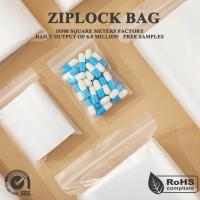 China Food Grade Plastic Ziplock Zip Zipper Bag with Customizable Thickness for Multiple Uses in Apparel and Food Packaging for sale