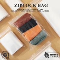 China Heavy Duty Food Grade Ziplock Bags - Custom Thickness Resealable Packaging for Apparel Hardware Snacks for sale