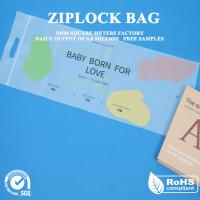 China Eco Friendly Durable Ziplock Bag Grip Seal Bag Plastic Bags Suitable for Packaging Small Parts and Food Products Safely for sale