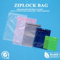 China Custom Thickness Grip Seal Ziplock Bags Eco Friendly Reusable Food Snack Storage Moisture Resistant Packaging for sale