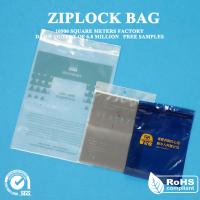 China Custom Thickness Grip Seal Ziplock Bags Eco Friendly Reusable Food Snack Storage Moisture Resistant Packaging for sale
