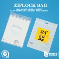 China Eco Friendly Reusable Ziplock Grip Seal Bags Durable Household Organizer Moisture Proof Custom Packaging Solutions for sale