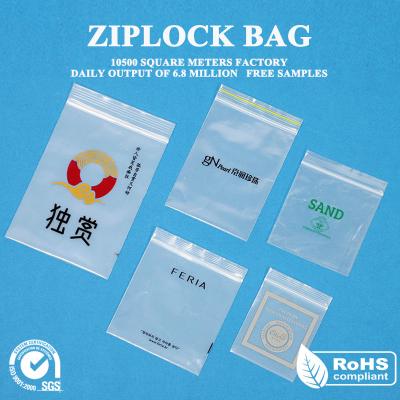 China Commercial Grade Grip Seal Ziplock Pouches Custom Thickness Eco Friendly Reusable Food Grade Storage Bags for sale