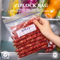 China Durable Moisture Resistant Ziplock Grip Seal Bags Eco Friendly Custom Reusable Kitchen Pantry Storage Packaging for sale