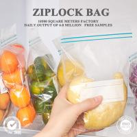 China Premium Custom Grip Seal Ziplock Bags Eco Friendly Reusable Moisture Resistant for Dry Goods & Daily Storage Packaging for sale