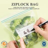 China Reusable Moisture Proof Ziplock Grip Seal Pouches Custom Thickness Eco‑Friendly Durable for Retail & Household Use for sale