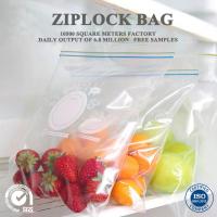 China Reusable Moisture Proof Ziplock Grip Seal Pouches Custom Thickness Eco‑Friendly Durable for Retail & Household Use for sale