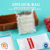 China Custom Thickened Ziplock Grip Seal Bags Eco‑Friendly Reusable Durable Moisture Barrier for Camping & Travel Storage for sale