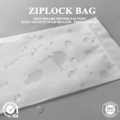 China Customizable Grip Seal Ziplock Packaging Bags Eco‑Friendly Reusable Moisture Proof for Home Business Bulk Storage for sale