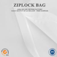 China Bulk Reusable Ziplock Grip Seal Pouches Eco‑Friendly Custom Thickness Moisture Proof for Hardware Cosmetics & Snack Packaging for sale