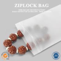 China Bulk Reusable Ziplock Grip Seal Pouches Eco‑Friendly Custom Thickness Moisture Proof for Hardware Cosmetics & Snack Packaging for sale