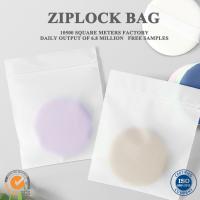 China Custom Made Moisture Barrier Grip Seal Storage Bags Eco‑Friendly Reusable Ziplock for Pantry Spices and Small Goods for sale