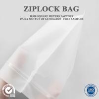 China Multi‑Use Custom Thickness Grip Seal Ziplock Bags Sustainable Reusable Moisture Resistant Retail and Food Service Packaging for sale