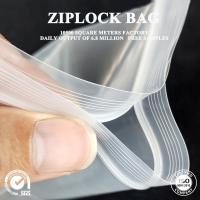 China Custom Thickness Moisture Proof Ziplock Pouches Eco‑Friendly Grip Seal Reusable for Pantry Camping and Industrial Storage for sale