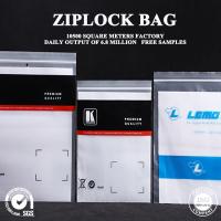 China Eco‑Friendly Custom Made Grip Seal Ziplock Bags Reusable Moisture Barrier Durable for Condiments Jewelry & Dry Goods for sale