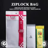 China Eco‑Friendly Custom Made Grip Seal Ziplock Bags Reusable Moisture Barrier Durable for Condiments Jewelry & Dry Goods for sale