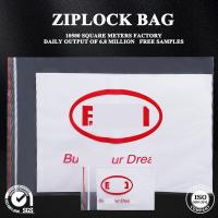 China Multi‑Use Heavy‑Duty Ziplock Grip Seal Bags Sustainable Custom Thickness Reusable Moisture Resistant for Home & Business for sale