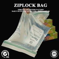 China Durable Eco‑Conscious Grip Seal Storage Pouches Customizable Ziplock Reusable Moisture Proof for Bulk Snacks and Small Tools for sale