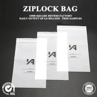 China Customizable Moisture Proof Grip Seal Packaging Bags Heavy‑Duty Eco‑Conscious Ziplock Reusable for Small Business Retail Use for sale