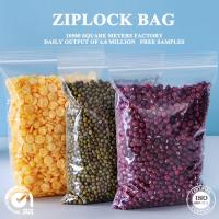 China Sustainable Bulk Wholesale Ziplock Grip Seal Bags Reusable Custom Thickness Airtight for Dry Fruits Spices and Hardware Storage for sale