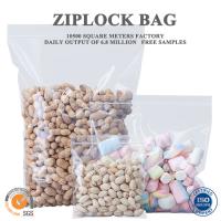 China Premium Small Business Packaging Solutions Custom Grip Seal Ziplock Bags Sustainable Reusable Moisture Proof Food‑Grade Storage for sale