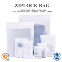 China Durable Eco‑Conscious Reusable Ziplock Grip Seal Pouches Custom Thickness for Camping Gear Dry Goods and Kitchen Storage for sale