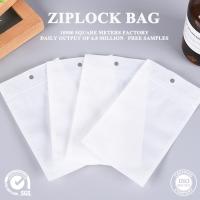China Custom Made Heavy‑Duty Storage Ziplock Bags Sustainable Grip Seal Reusable Moisture Resistant for Industrial & Household Use for sale
