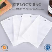 China Custom Thickness Sustainable Grip Seal Ziplock Pouches Reusable Airtight Moisture Resistant for Food Preservation & Craft Storage for sale