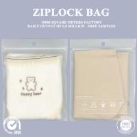 China Reusable Customizable Grip Seal Ziplock Bags Heavy‑Duty Sustainable Moisture Resistant for Small Business Bulk Food Packaging for sale
