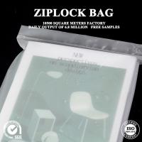China Sustainable Bulk Storage Solutions Custom Grip Seal Ziplock Bags Reusable Moisture Resistant Food‑Safe for Dried Fruits & Condiments for sale