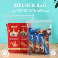 China Customized Resealable Ziplock Bags Leakproof Heavy Duty Ziplock For Kitchen Storage for sale