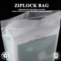 China Reusable Zip Lock Bag Industrial Grade Moisture Resistant For Food Service Use for sale