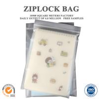 China Reusable Zip Lock Bag Industrial Grade Moisture Resistant For Food Service Use for sale
