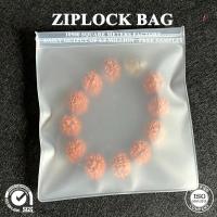 China Sustainable Custom Thickened Grip Seal Ziplock Pouches Reusable Anti Static Ziplock Bags for sale