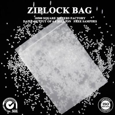China Sustainable Custom Thickened Grip Seal Ziplock Pouches Reusable Anti Static Ziplock Bags for sale