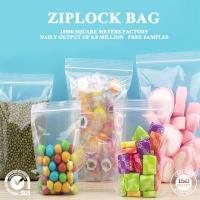 China Heavy Duty Ziplock Grip Seal Pouches Eco Friendly Customized for Electronic Parts DIY Crafts Gift Packaging for sale