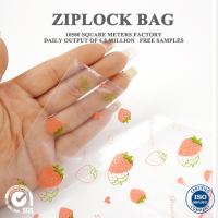 China Food Grade Safe Grip Seal Ziplock Packaging Leakproof Plastic Zip Lock Bags For Camping for sale