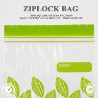 China Food Grade Safe Grip Seal Ziplock Packaging Leakproof Plastic Zip Lock Bags For Camping for sale