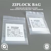 China Eco‑Friendly Bulk Reusable Grip Seal Ziplock Bags Custom Thickness Moisture Barrier for Condiments Dried Fruits & Home Organization for sale