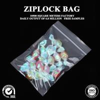 China Portable Zip Lock Bag Plastic Reusable Storage Pouches Moisture Resistant For Travel for sale